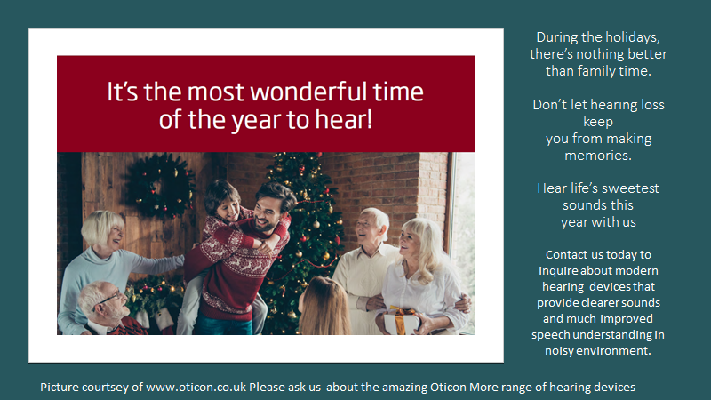 Is Your Hearing Christmas Ready? - Audiology Planet